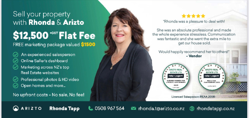 Rhonda Tapp - Arizto Real Estate, Christchurch